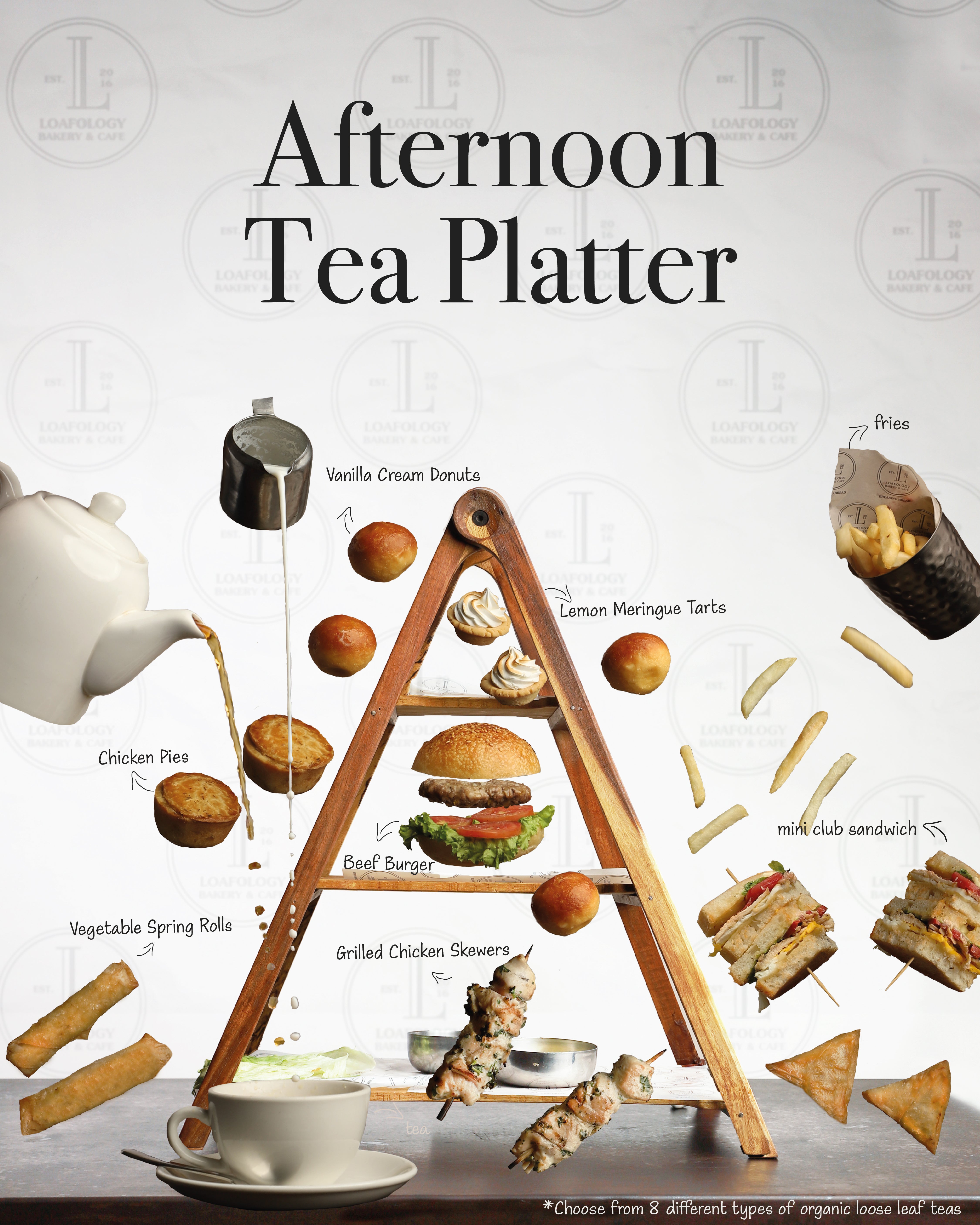 Afternoon Tea Platter – Loafology Bakery & Café