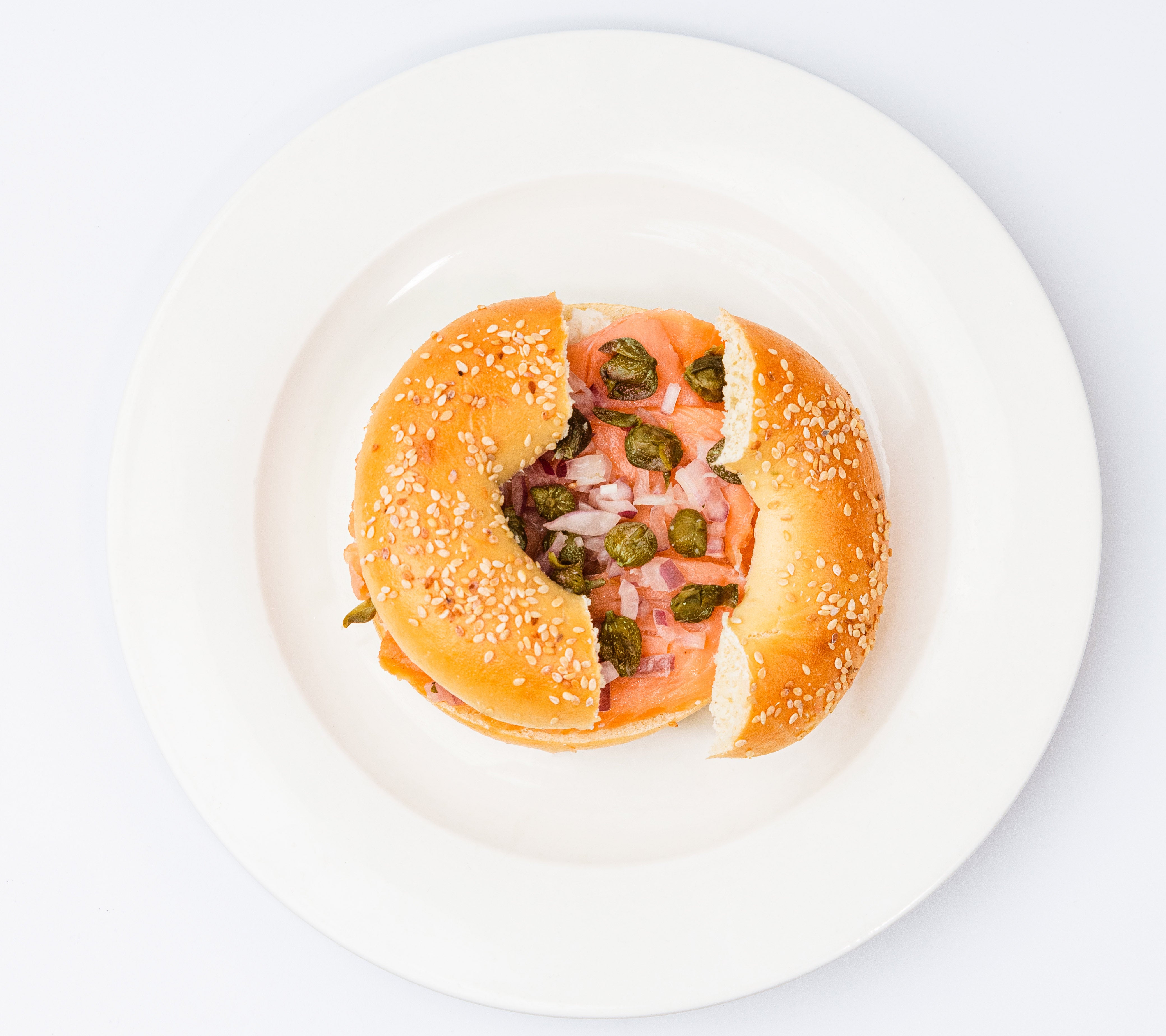 Ultimate Salmon Bagel – Loafology Bakery & Café